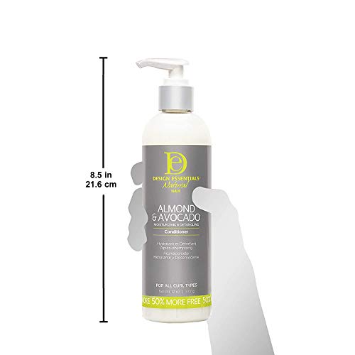 Design Essentials Natural Almond & Avocado Moisturizing & Detangling ...