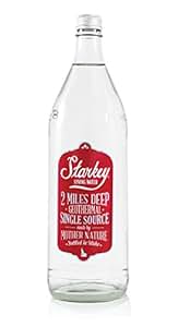 STARKEY SPRING WATER, 12 - 1 L GLASS: Amazon.com: Grocery & Gourmet Food