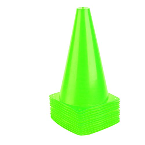 9 Inch Plastic Training Traffic Cones, Sport Cones, Agility Field ...