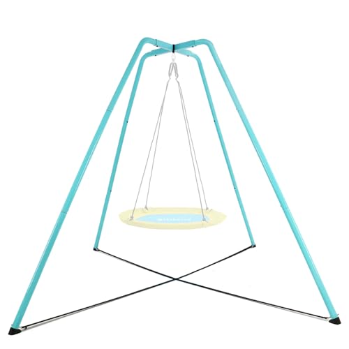 SkyBound Heavy Duty Swing Frame- Metal Swing Stand for Kids and Adults ...