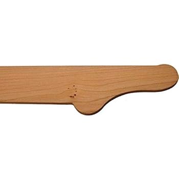 Amazon.com: Traditional Wood Bar Arm Rest Molding - End Cap - Red Oak ...