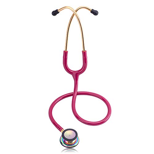 Scienlodic Double Head Stethoscope with Ear Tips Professional Dual Head ...