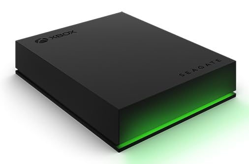 Xbox Game Drive 5TB Storage Capacity LED Light Bar Compatible with Xbox ...