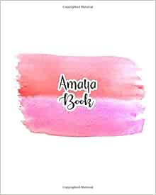 Amazon.com: Amaya Book: 100 Sheet 8x10 inches for Notes, Plan, Memo ...