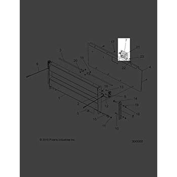 Amazon.com: Polaris 2010-2018 Em1400 Ranger 570 Tailgate Latch Rh ...