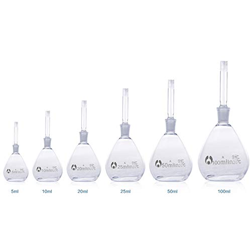 Specific Gravity Bottle Pycnometer Glass Density Bottle Lab Glassware ...