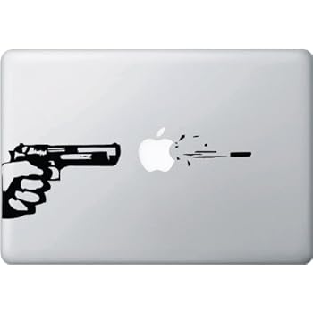 Amazon.com: Gun and Bullet - Laptop Decal: Computers & Accessories