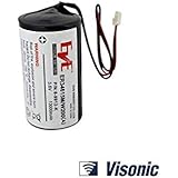 Visonic Powermax Bell Box Siren Battery for MCS-730, MCS-710, 0-9912-K ...
