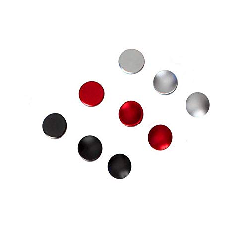 Buy 9 Pieces Metal Concave and Bulged Surface Camera Release Button ...
