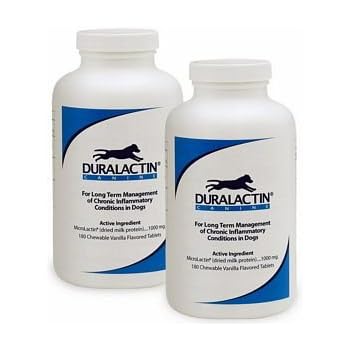 Amazon.com : Duralactin 2PACK Canine 1000 mg (360 Tablets) : Pet Bone ...