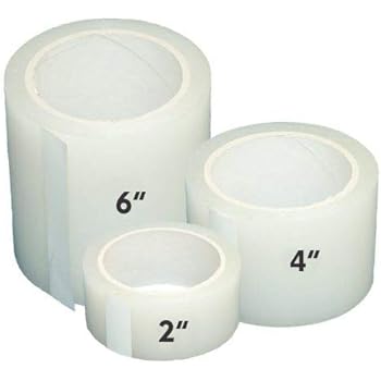 Amazon.com : Greenhouse Plastic Poly Permanent Repair Tape UV Clear ...