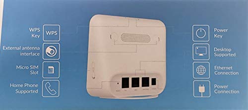 Alcatel Link HUB LTE Home Station w/Ethernet Port, Mobile WiFi Hotspot ...