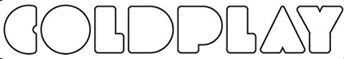 Buy WHITE COLDPLAY ICON LOGO WALLPAPER LOGO VINYL DECAL STICKER Online ...
