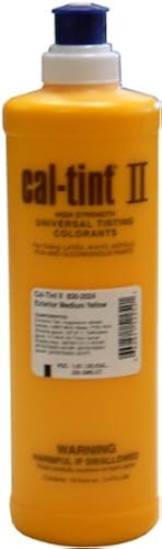 Chromaflo 830-2024 Cal-Tint II 16-Ounce Colorants, Medium Yellow in ...