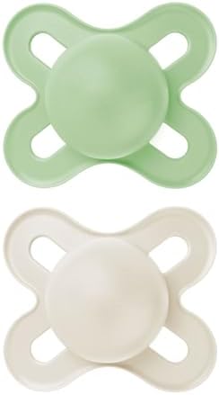 MAM Start Matte Newborn Pacifiers (2 Pack, 1 Sterilizing Pacifier Case ...