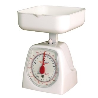 Weighstation White Plastic Kitchen Scale Scales - 5Kg/11lbs - Gradation ...