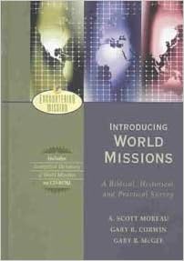 introducing-world-missions: a-moreau: 9780801026485: Amazon.com: Books