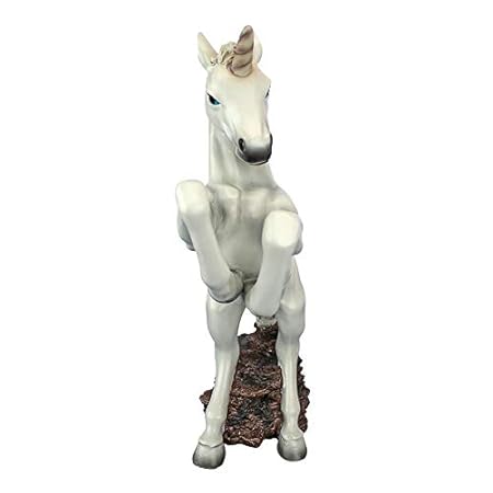 Design Toscano Enchanted Unicorn Horse Garden Statue, 42 cm, Polyresin ...