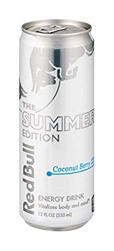 Red Bull Summer Edition Energy Drink 12 oz. Coconut Berry - Case of ...