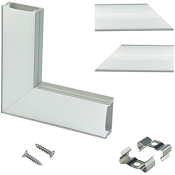 Litever 90 Degrees Corner Connectors, ONLY for Litever Slim V Shape LED ...