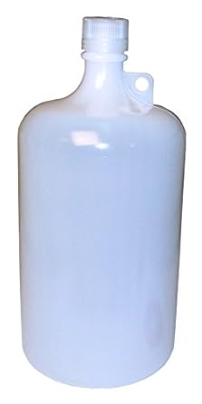 Nalgene Polyethylene Bottle with Screw Cap, 1 Gallon Capacity: Amazon ...
