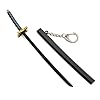 Demon Slayer Muichiro Sword with Scabbard Keychain, Mist Breathing Mist ...