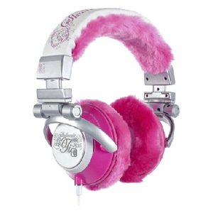 Skullcandy Ti Chick Headphones - Pink Fur: Amazon.co.uk: Electronics