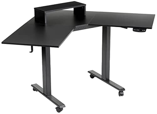 BANTI Dual Motor L-Shaped Electric Standing Desk, 48 Inches Adjustable ...
