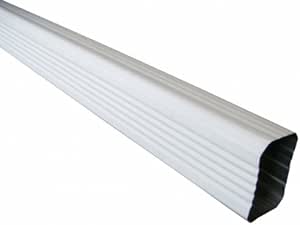 Amazon.com : 4x5 Downspout White Aluminum .024 : Garden & Outdoor