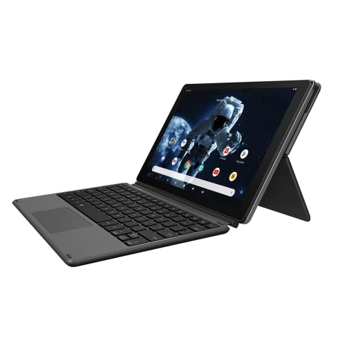 Compaq 10'' 2 in 1 Android 11 Tablet 64GB Storage, 4GB RAM (Brushed ...