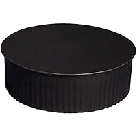 Imperial Manufacturing Stove Pipe Cap 4 " Dia. Black 24 Ga - Ducting ...