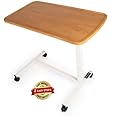 Amazon.com: Future Mobility Hospital Bed Table - Table with Wheels for ...