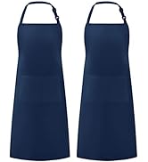 Amazon.com: Syntus 12 Pack Bib Apron Adjustable Waterdrop Resistant ...