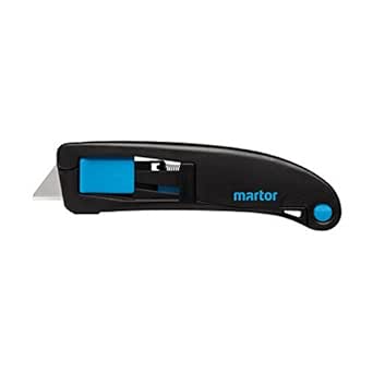 Martor 101106 Maxisafe Self-Retracting Safety Knife with 2-Sided Slider ...