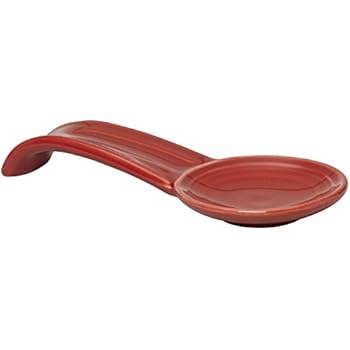 Amazon.com: Fiesta 8-Inch Spoon Rest, Tangerine: Fiestaware Spoon Rest ...