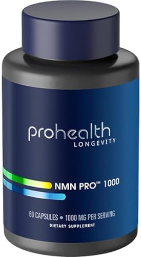 ProHealth Longevity - NMN Pro 1000 - (60 Capsules, 1000 mg per 2 ...
