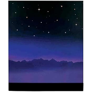 Amazon.com: Lemax Christmas Large Village Mountain Backdrop with Trees ...
