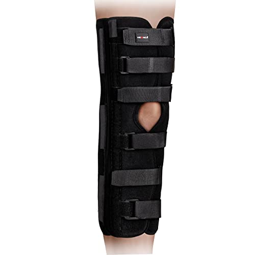 NEENCA Knee Immobilizer, 3-Panel Knee Brace with Internal Sponge ...