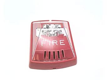 WHEELOCK HSR RED, Wall Mount, 2 Wire, EXCEDER Series, 12/24V, Horn ...