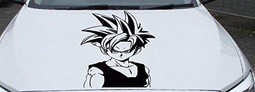 Buy LYOMAN® Dragon Ball ji Goku car Windows, Bumper. Hood, Side car ...