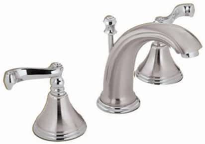 Pegasus FW0B5207BNC 2000 Series Widespread Lavatory Faucet, Brushed ...