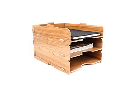 Inbox Tray for Desk Stackable Letter File Tray Organizer for Incoming ...