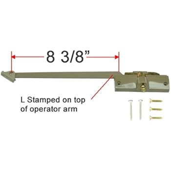 Andersen® Straight Arm Operator (Left Hand) with 8-3/8" Arm Length in ...