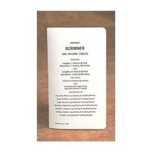Rite in the Rain No. 45 Scribner Log Scale Book (DuraRite, Stapled ...