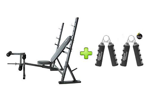 Golds Gym* XR 10.1 Olympic Weight Bench Accommodates Olympic-Width 6 ...