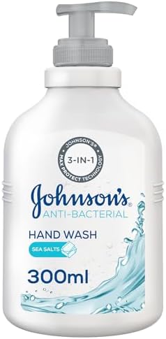 Johnson & Johnson Hand Wash, Anti-Bacterial, Sea Salts, 300ml price in ...
