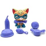 Amazon.com: Littlest Pet Shop Lpso Virtual Pets - Kitty - Golden: Toys ...