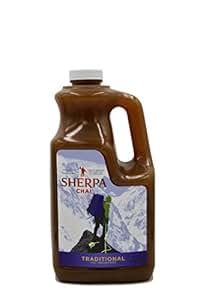 Amazon.com : Sherpa Chai Traditional Chai Tea Concentrate, 64 Oz ...