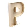 HANDMADE Fillable Wooden Letter P Wood fillable Letter box A-Z in Dubai ...