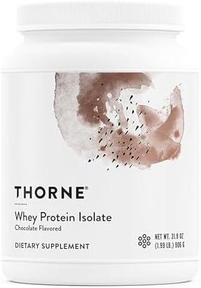 THORNE Whey Protein Isolate - 21 grams of Easy-to-Digest Bioavailable ...